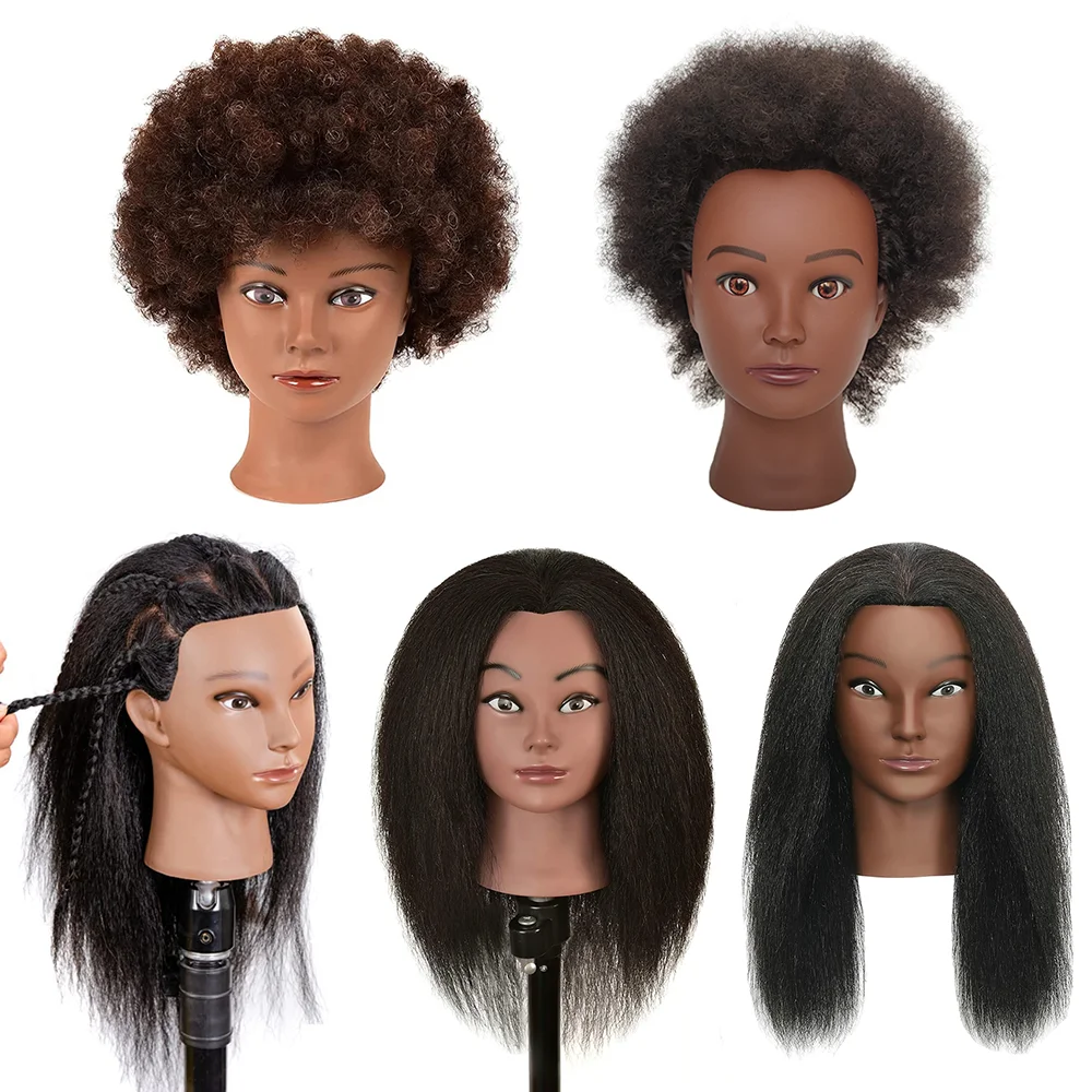 Afro-Mannequin-Heads-for-Braiding-Maniqu-Hair-Dolls-Real-Human-Training ...