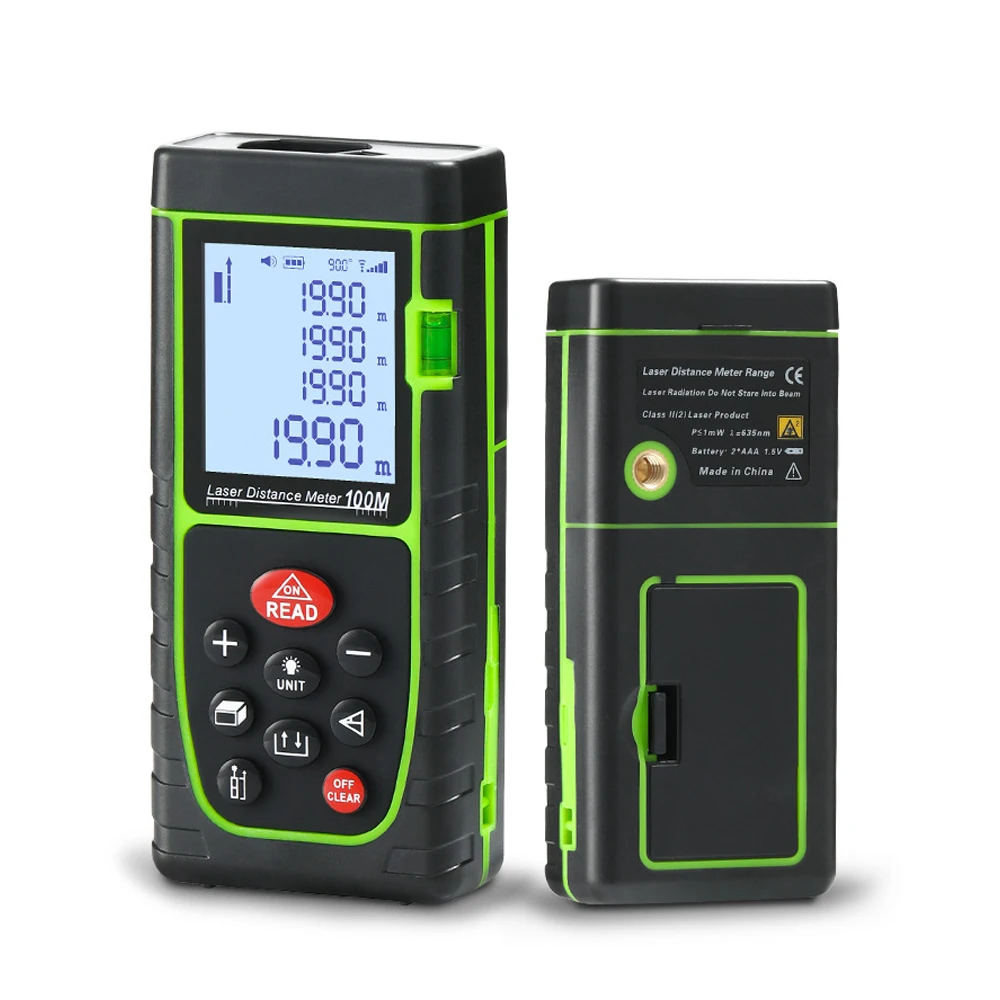 Modèle jaune - 40m - XMSJ Télémètre laser professionnel, Télémètre ...