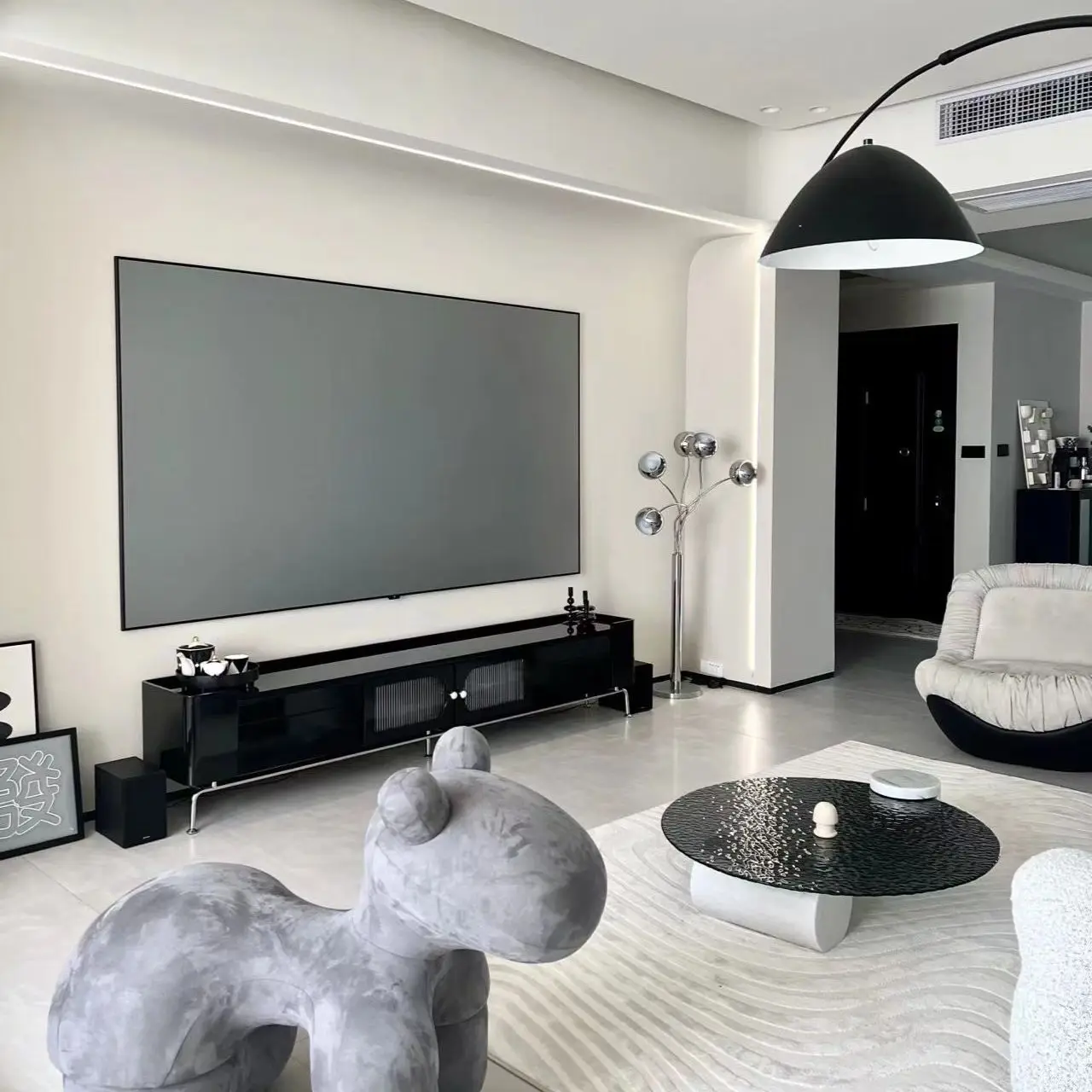 2024-New-Grey-Crystal-Anti-Light-Projection-Screen-ALR-Frameless-Screen ...