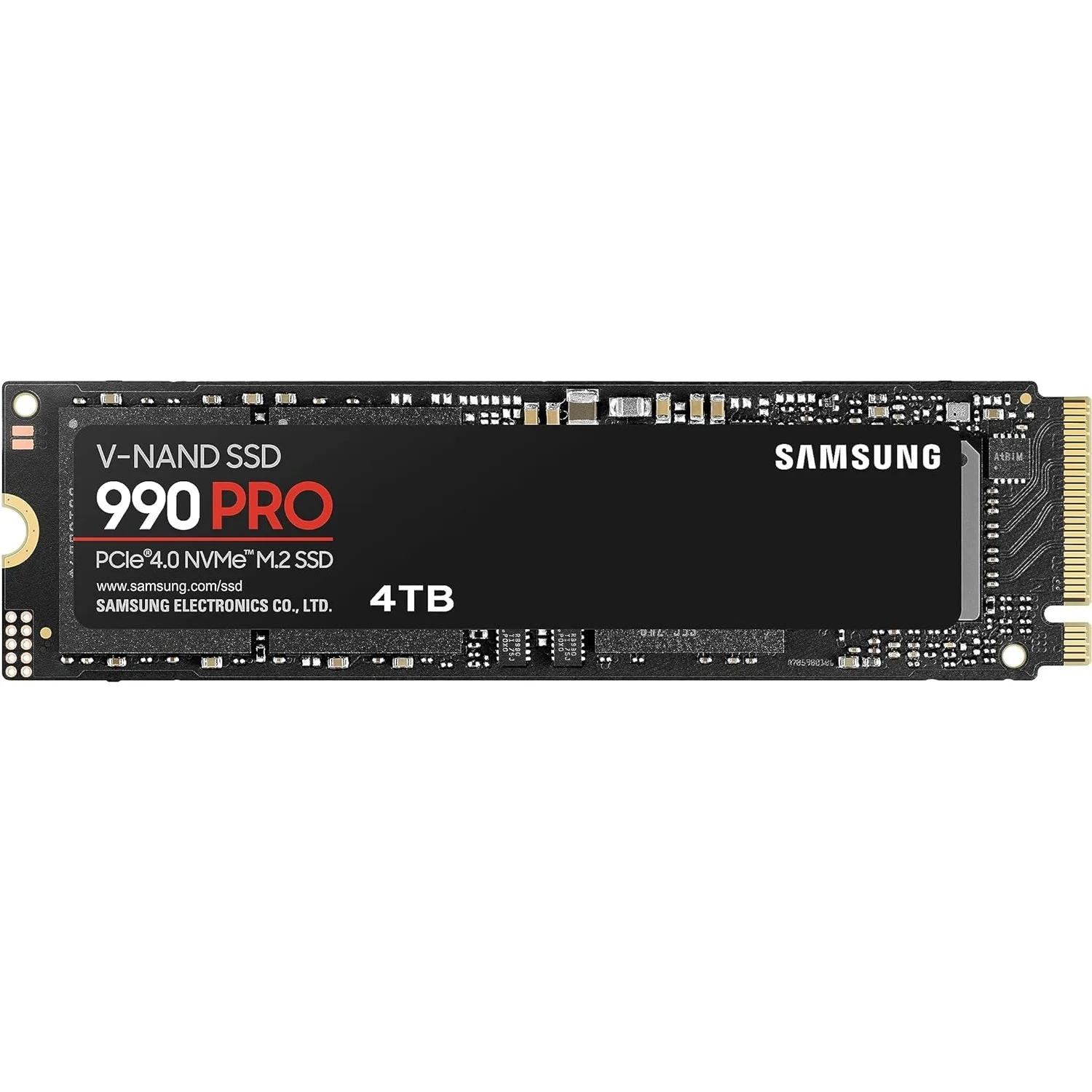SAMSUNG 990 PRO SSD 4TB PCIe 4.0 M.2 2280 Internal Solid State Hard ...
