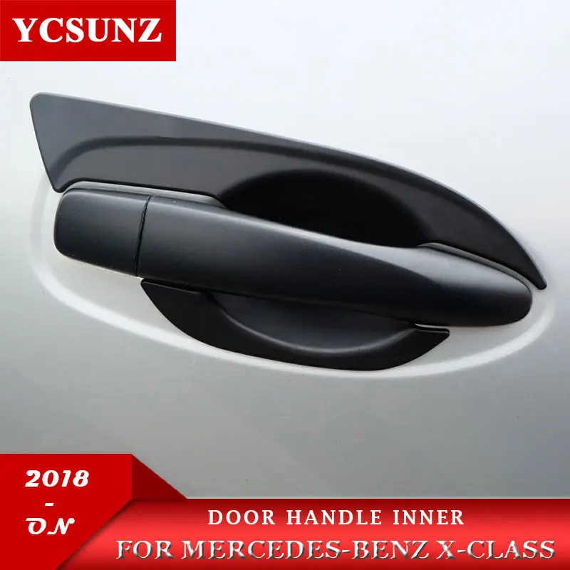 Door Handle Inner For Mercedes-benz X-class 2018 2019 Black Color ...