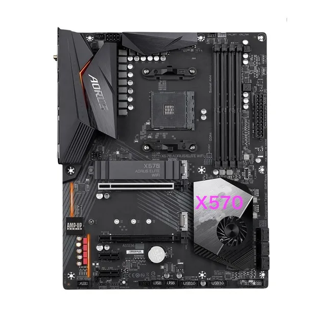 Gigabyte X570 AORUS ELITE WIFI Motherboard AM4 DDR4 ATX X570 Mainboard ...