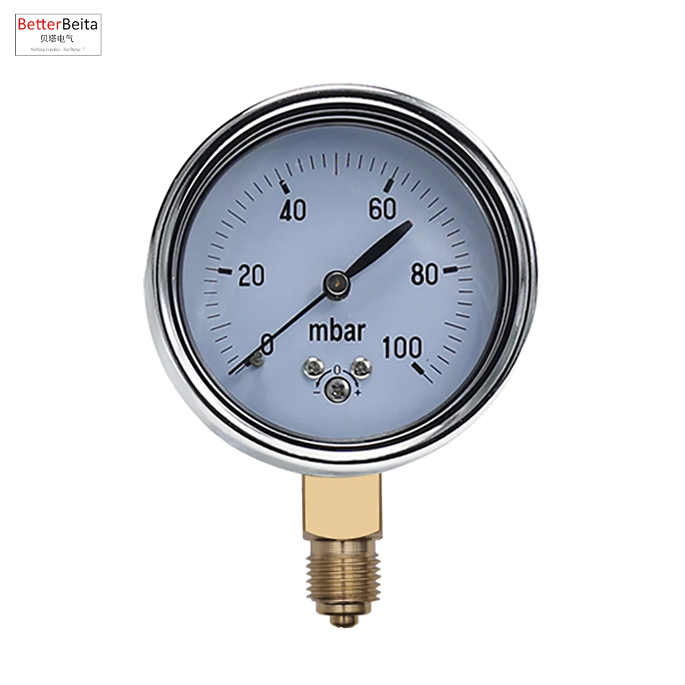 0-16mbar-50mbar-60mbar-100mbar-200mbar-Calibratable-mbar-pressure-meter ...