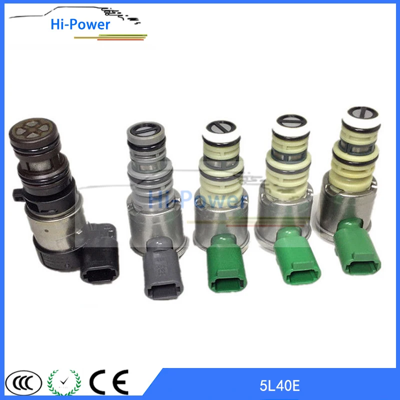 5PCS-4L40E-4L45E-5L50E-5L40E-Transmission-Shift-Solenoids-24227792 ...