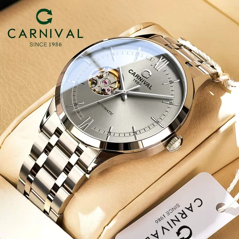 Carnival-Retro-Automatic-Watch-For-Men-MIYOTA-Luxury-Men-Mechanical ...