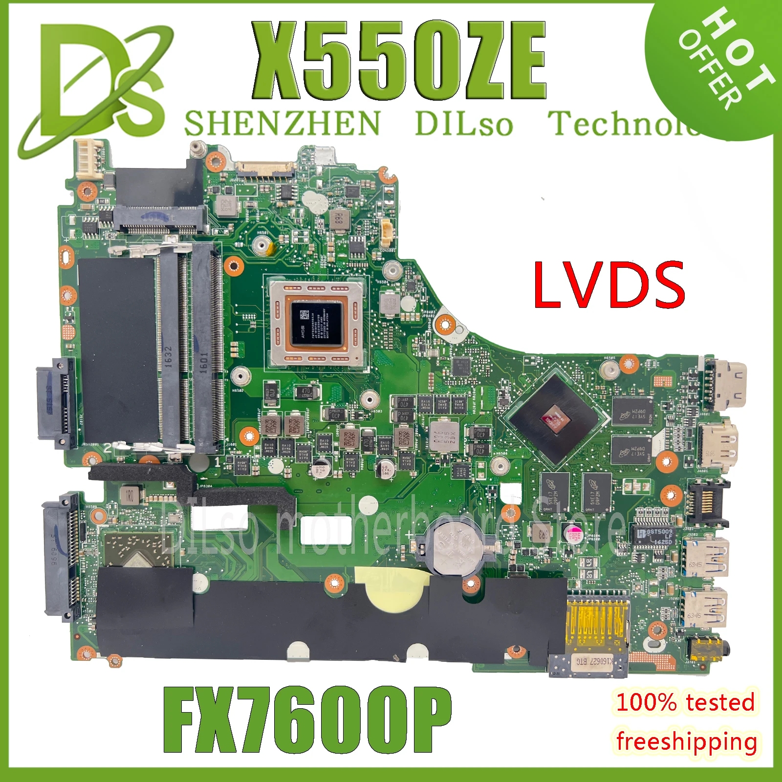 KEFU-X550ZE-For-ASUS-VM590Z-K550ZE-F550ZE-A550ZE-Laptop-Motherboard ...