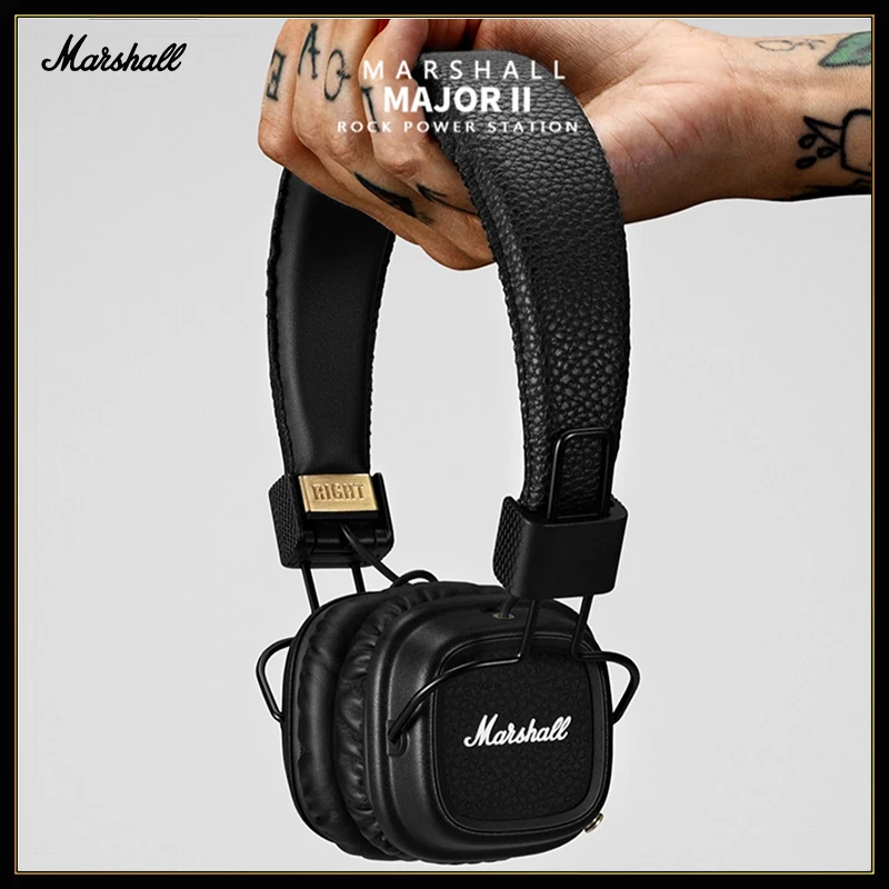 Marshall-Major-II-Wireless-Bluetooth-Headphones-Subwoofer-Headset ...