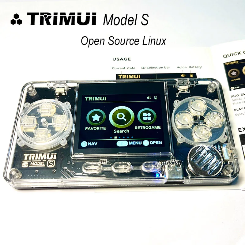 TRIMUI-Model-S-Handheld-Game-Console-2-0-Inch-IPS-Screen-Mini-Portable ...