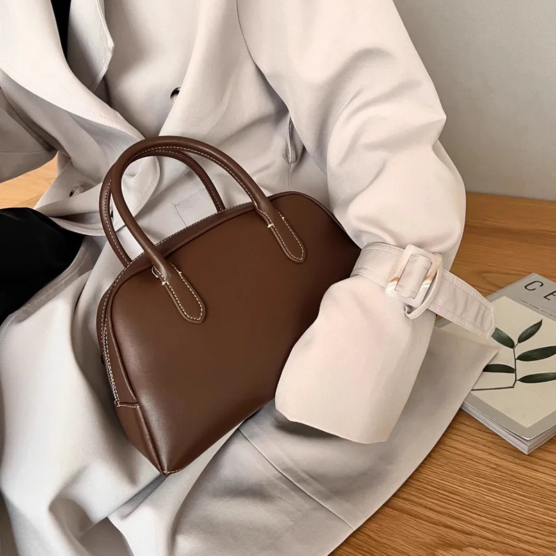 Genuine-Leather-Portable-Niche-Bowling-Pillow-Bag-2024-New-Women-s-Chic ...