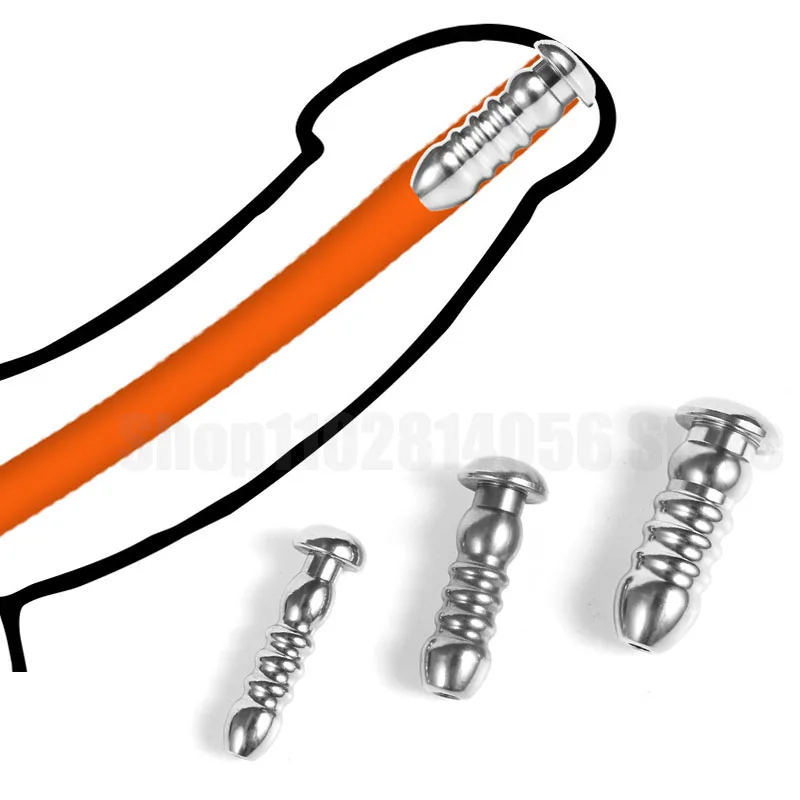 Stainless Steel Urethral Sound Dilator Male Penis Urinary Plug Hollow ...
