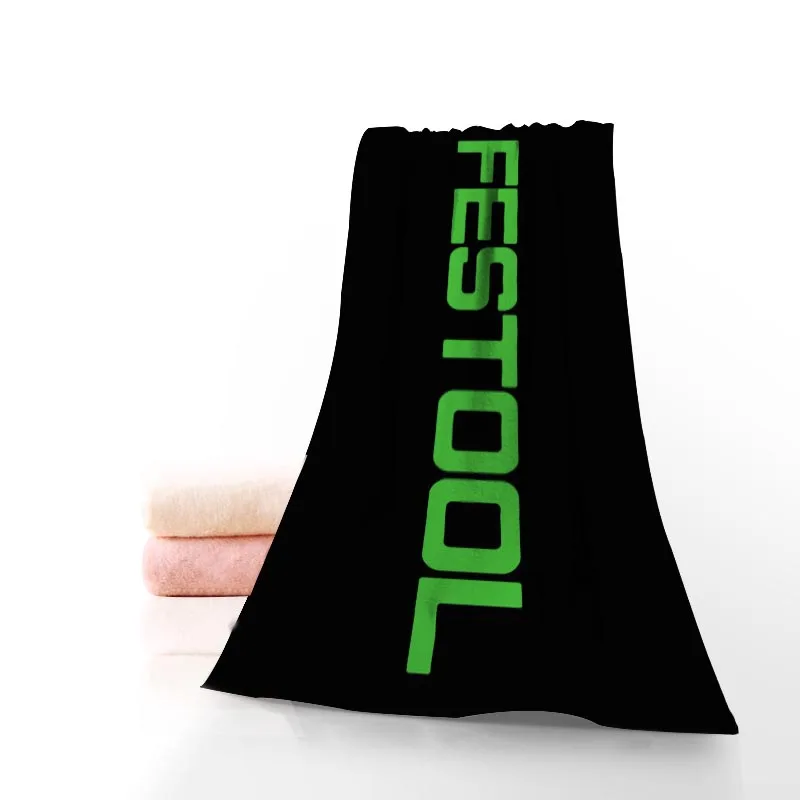 Festool Logo Towel Printed Cotton Face/Bath Towels Microfiber Fabric ...