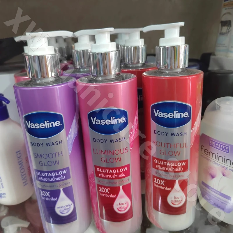 425ml Vaseline Shower Gel 10x Glutamic Acid Moisturizing Smooth ...