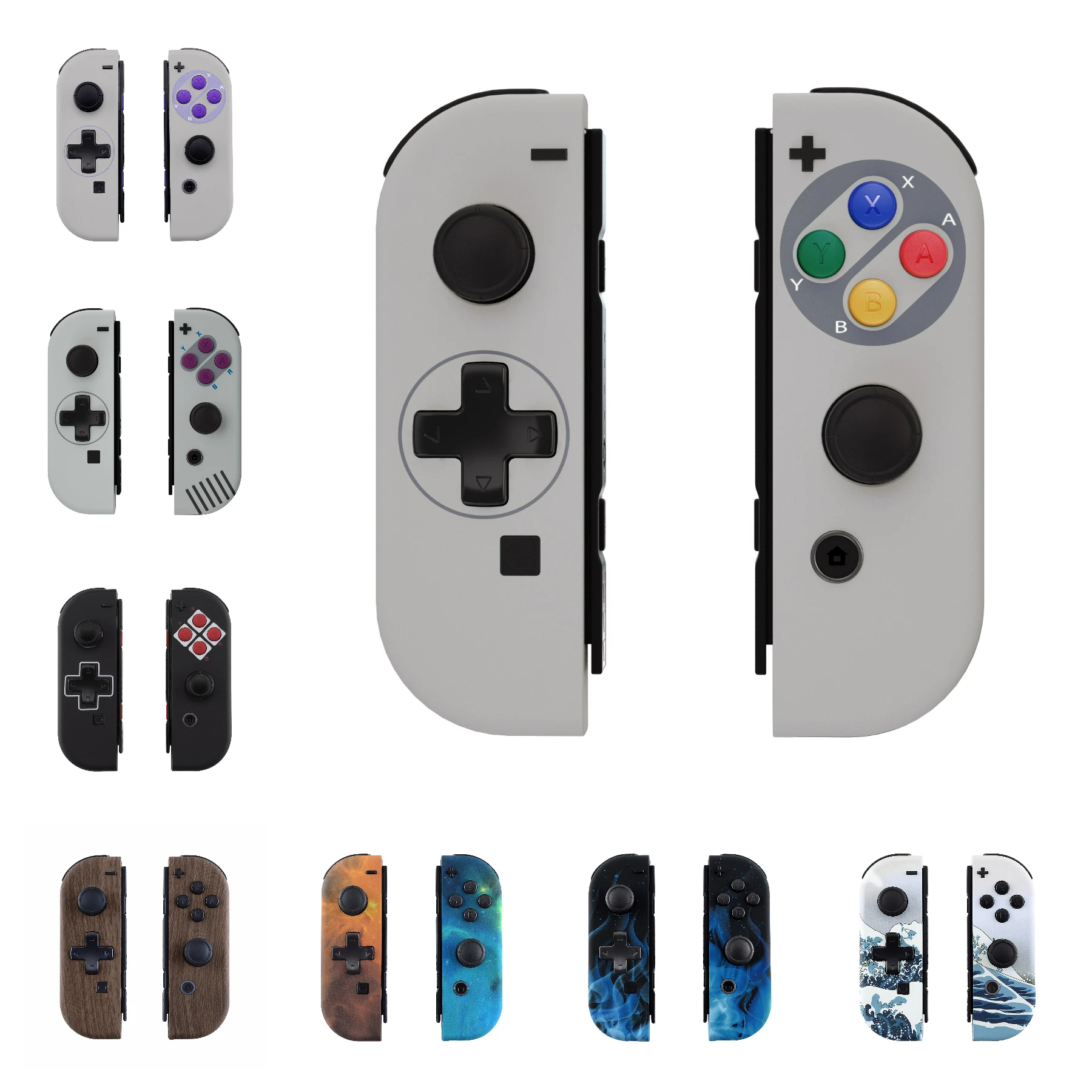 XtremeRate-Substitui-o-Controlador-Habita-o-JoyCon-Shell-Case-Conjunto ...