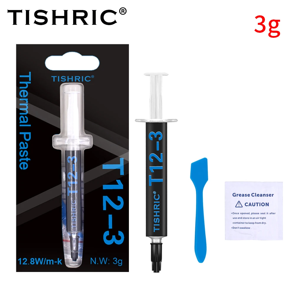 TISHRIC-T12-3g-Thermal-Paste-Processor-Thermal-Grease-Compound ...