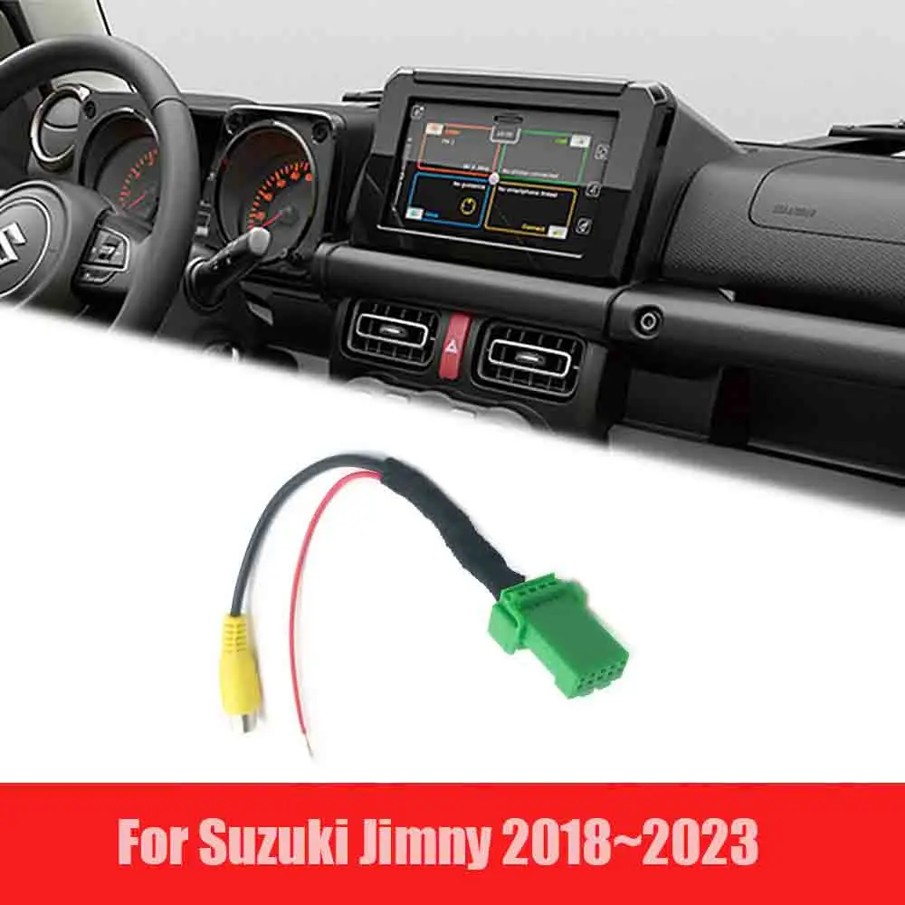 Vkauto Rear View Camera RCA Video Plug Adapter Cable For Suzuki Jimny ...