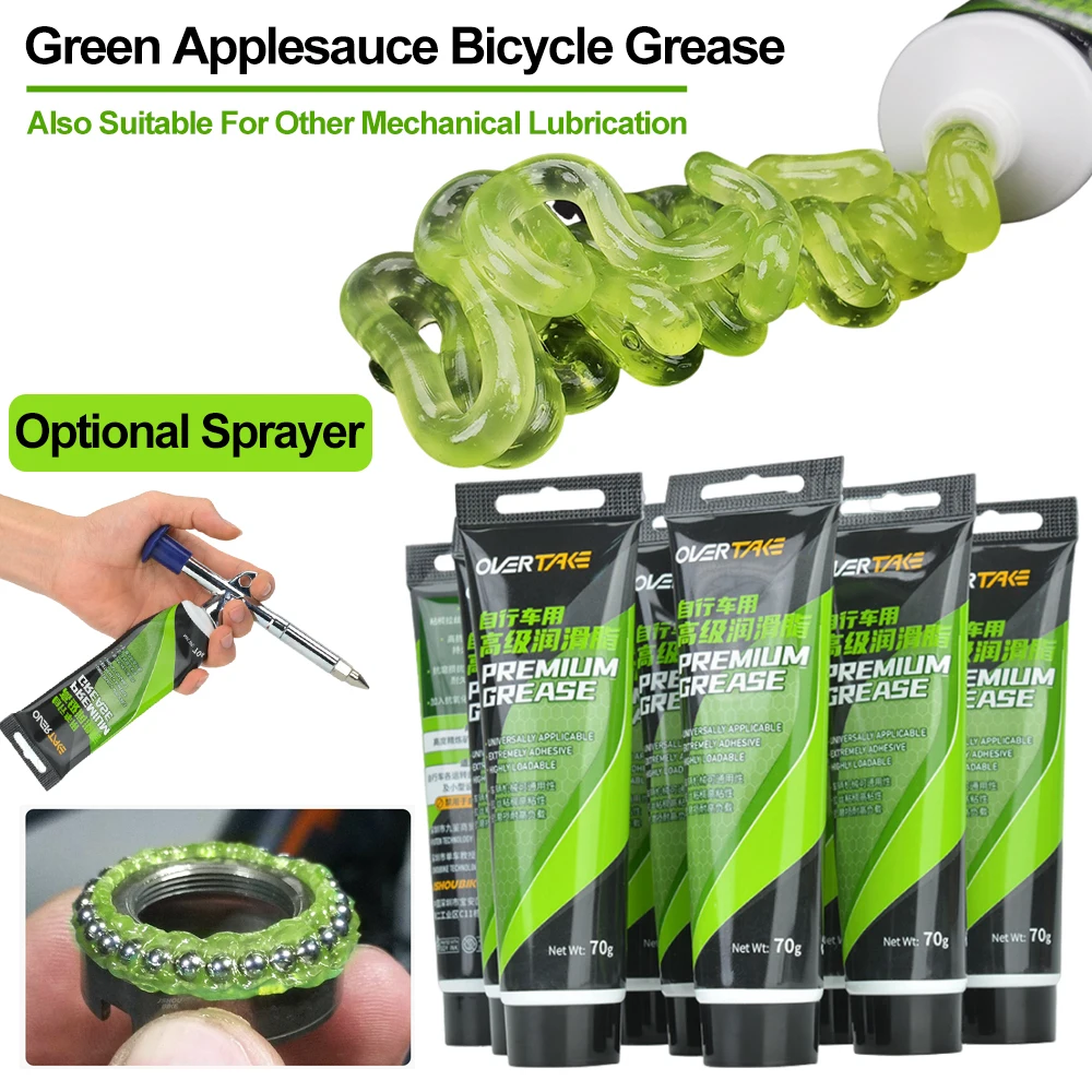 1-5PCS-Bicycle-Grease-Green-Applesauce-Bearing-Grease-Motor-Oil ...