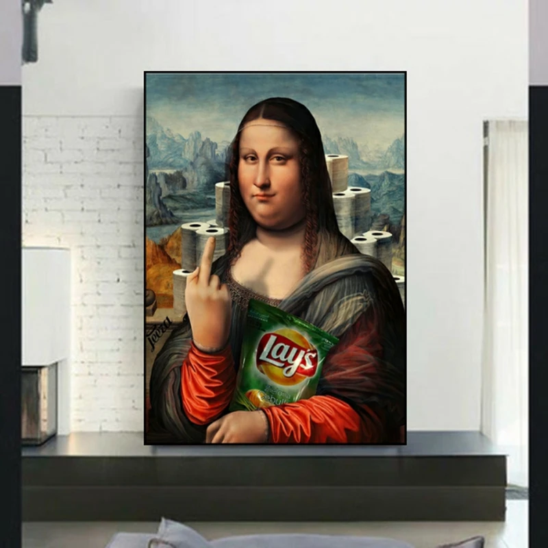 Obstgarten Klatschen Kaufmann der eimer und die mona lisa Strauß ins ...