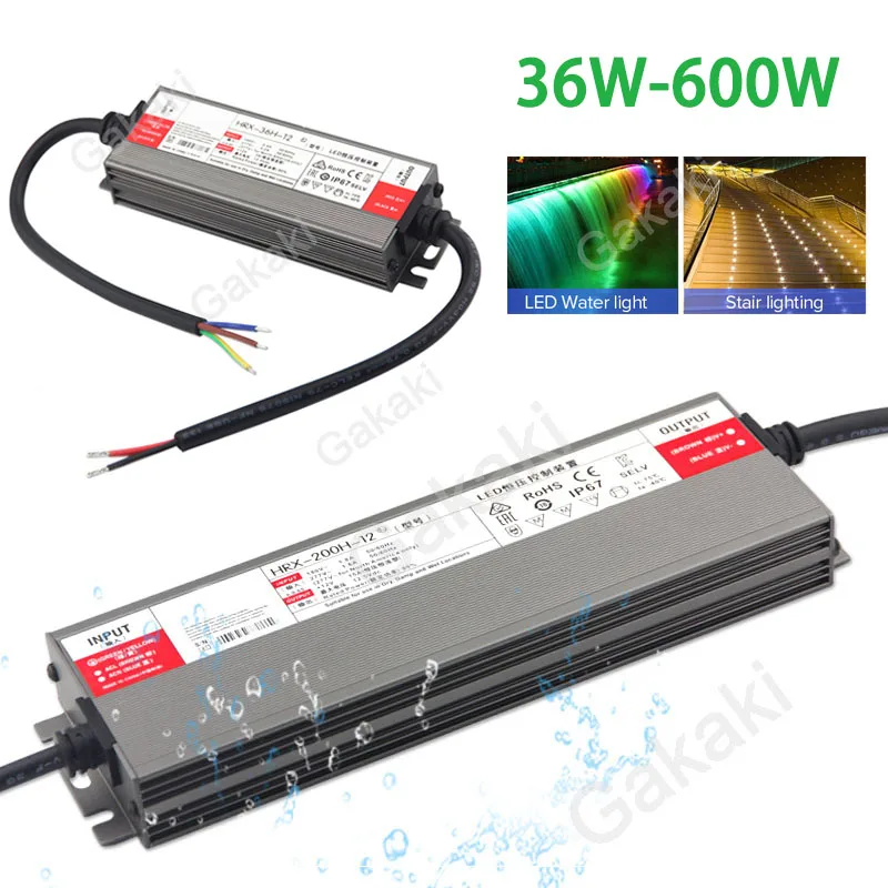 Ultra-thin-LED-Driver-DC12V-24V-IP67-LED-Waterproof-Power-Supply ...