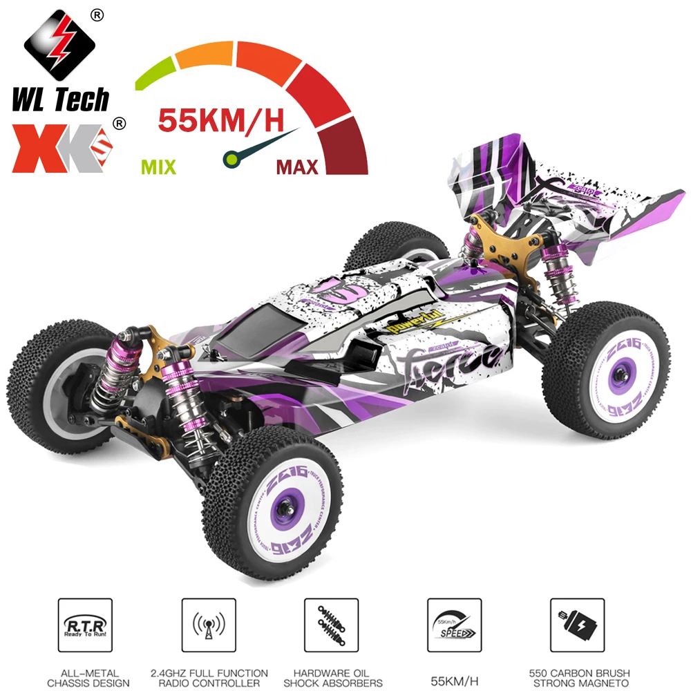 RC-Car-WLtoys-124019-Racing-Car-55KM-H-2-4G-Carbon-Brush-4WD-Electric ...