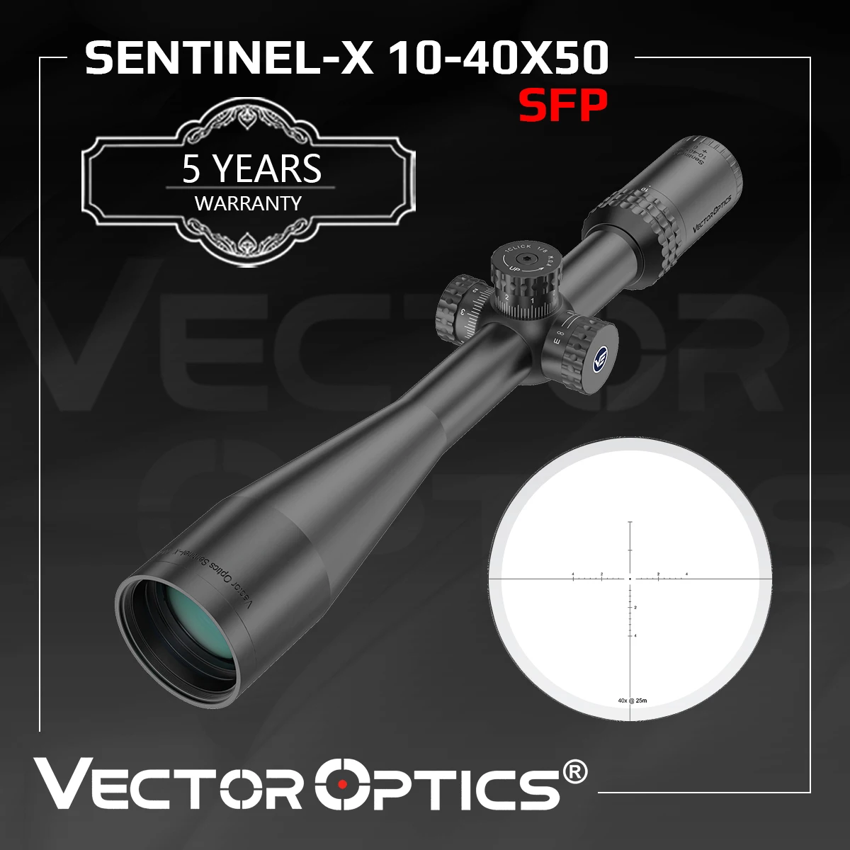 Vector-Optics-Sentinel-X-10-40x50-Center-Dot-Riflescope-Exclusive-for ...