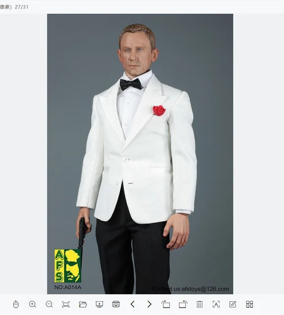 James Bond White Suit