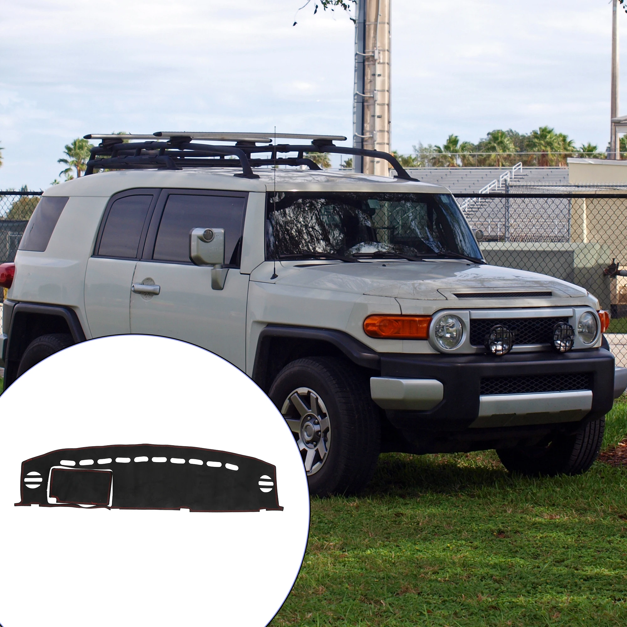 UXCELL-Dash-Cover-for-Toyota-FJ-Cruiser-2007-2014-Center-Console ...
