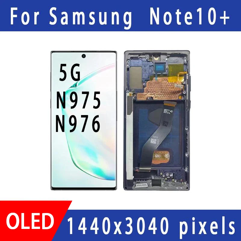 NEW-OLED-For-Samsung-Galaxy-note10-Screen-plus-N975-N975F-N9750-Display ...