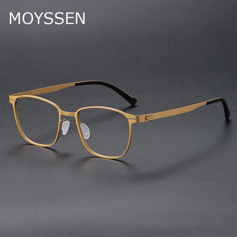Business-Men-Women-Classic-Screwless-Optical-Glasses-Frame-Ultra-Thin ...