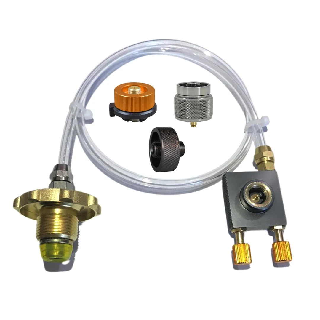 Adaptador de repuesto para estufa de Gas Asia Camping, cambiador de ...