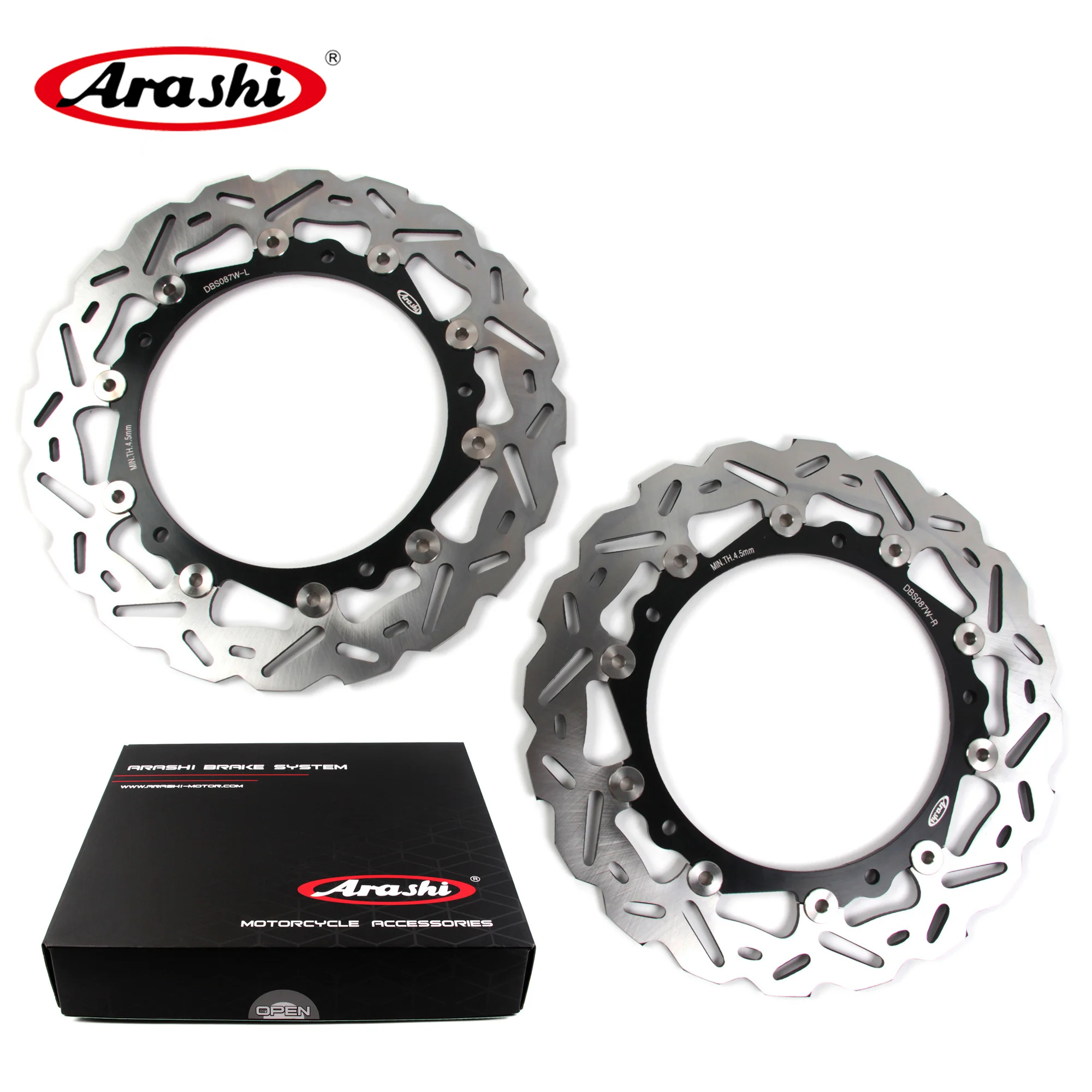 Arashi-2PCS-CNC-Floating-Front-Brake-Disc-Rotors-For-BMW-K-1600-GTL ...
