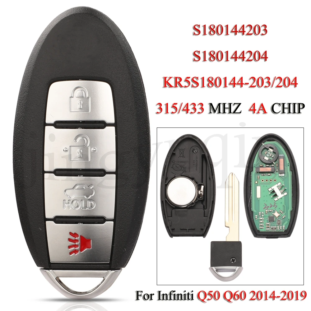 jingyuqin-S180144203-S180144204-Remote-Smart-Car-Key-For-Infiniti-Q50 ...