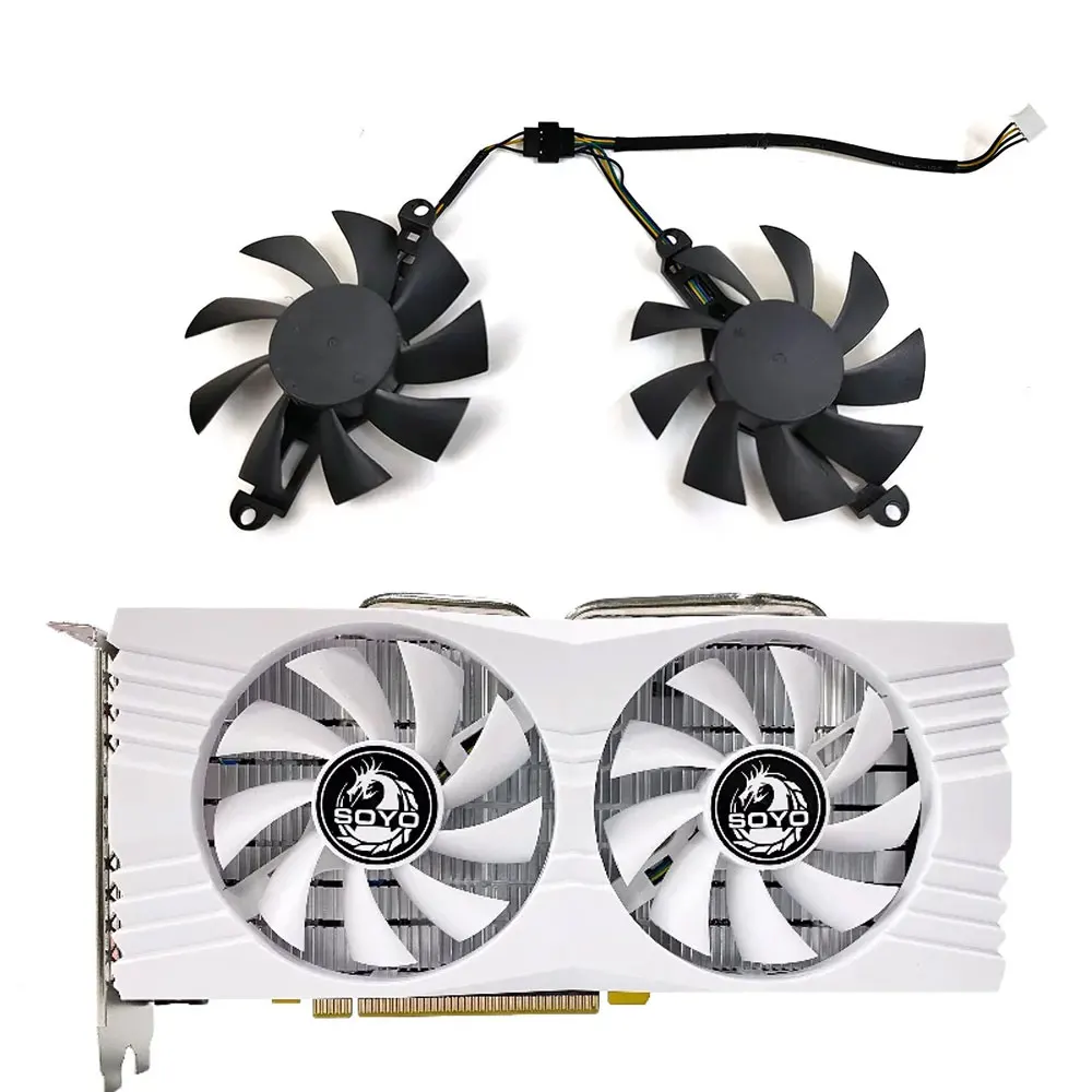 NEW-75MM-4PIN-SOYO-RX580-8GB-Cooling-Fan-for-SOYO-AMD-RX580-8GB ...