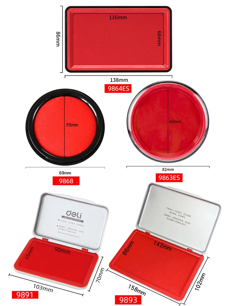 Inkpad Office Stamp | Ink Stamp Pads | Ink Stamp Square | Ink Pad Blue ...