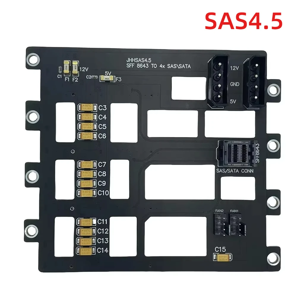 SAS\SATA Hard Disk Backplane for Nas Storage Server Expansion Board ...