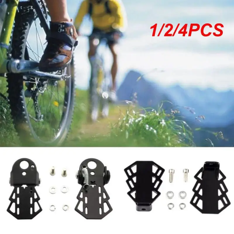 1-2-4PCS-Pair-Folding-Pedal-Mountain-Bike-Thickened-Footrests-Foot-Peg ...