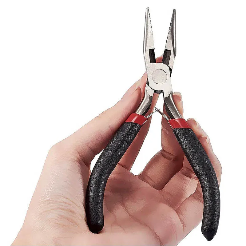 PINCE ELECTRICIEN,005 long pliers--Pince à nez plat en acier inoxydable ...