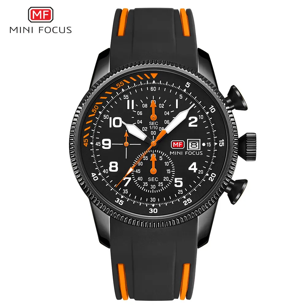 MINI-FOCUS-reloj-deportivo-de-cuarzo-para-hombre-cron-grafo-de-pulsera ...
