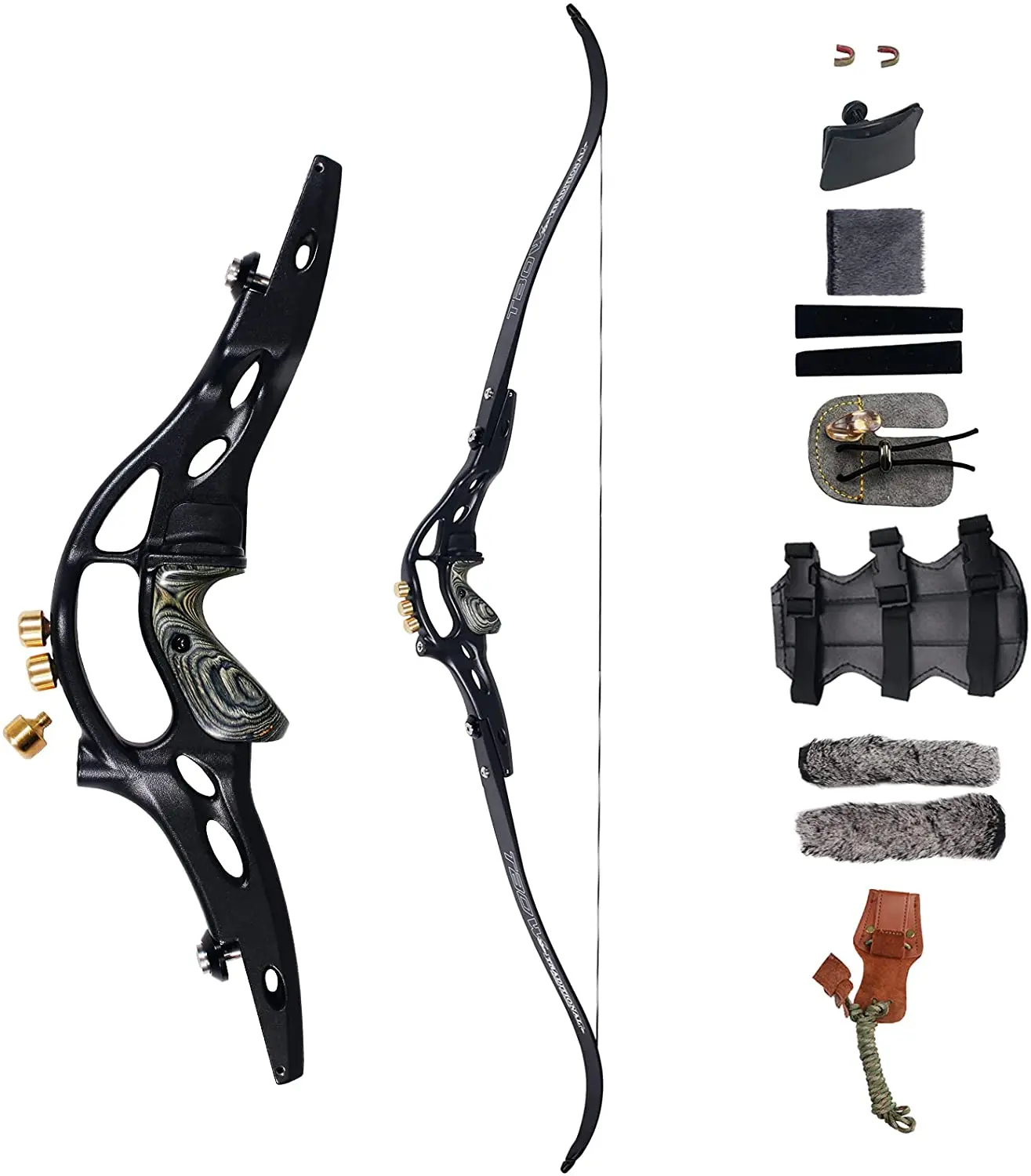 TBOW-62-ILF-Recurve-Bow-with-Gordon-Limbs-30-50Lbs-for-Adult-Archery ...