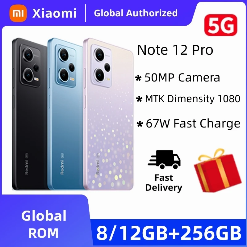 Xiaomi-Smartphone-Redmi-Note-12-Pro-5G-ROM-Global-MTK-Dimensity-1080 ...