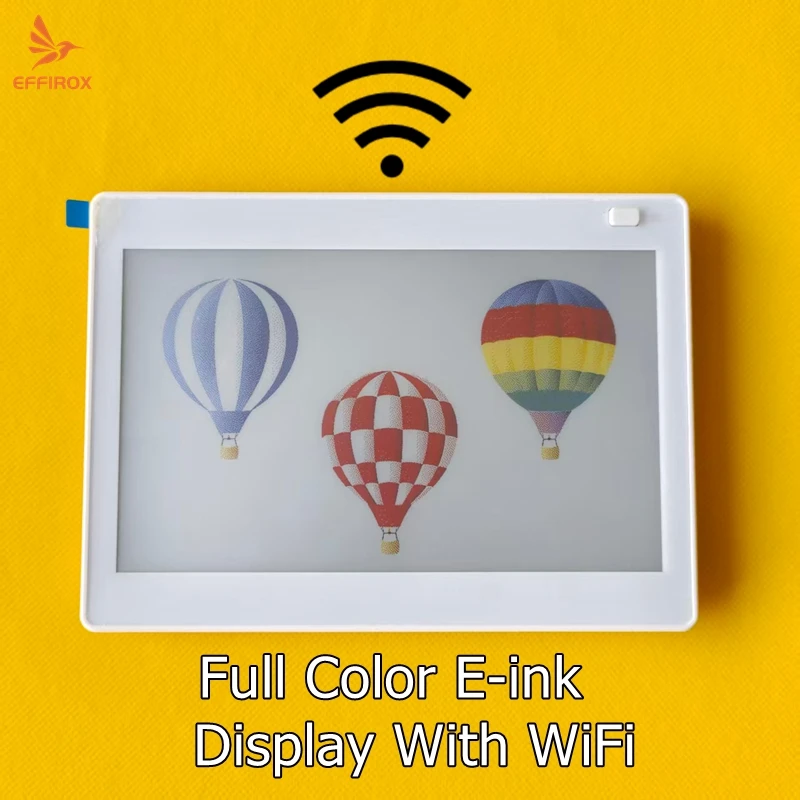 Full Color Eink Signage with WiFi 7.3 Inch Colorful epaper Display ...