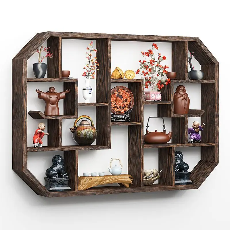 Bogu-rack-solid-wood-Chinese-style-wall-mounted-storage-rack-simple ...