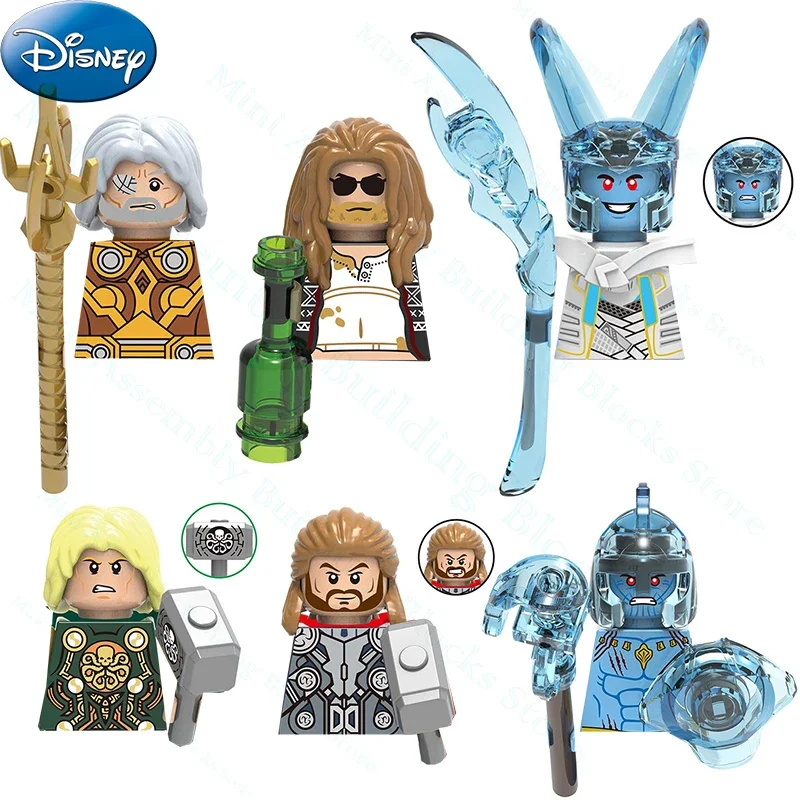 Disney-Marvel-Building-Blocks-Avengers-Minifigure-Frigga-Loki-Thor-Odin ...