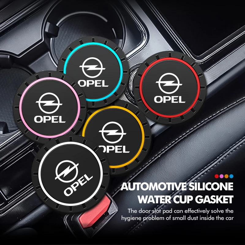 Posavasos-antideslizante-para-coche-posavasos-antipolvo-para-Opel ...