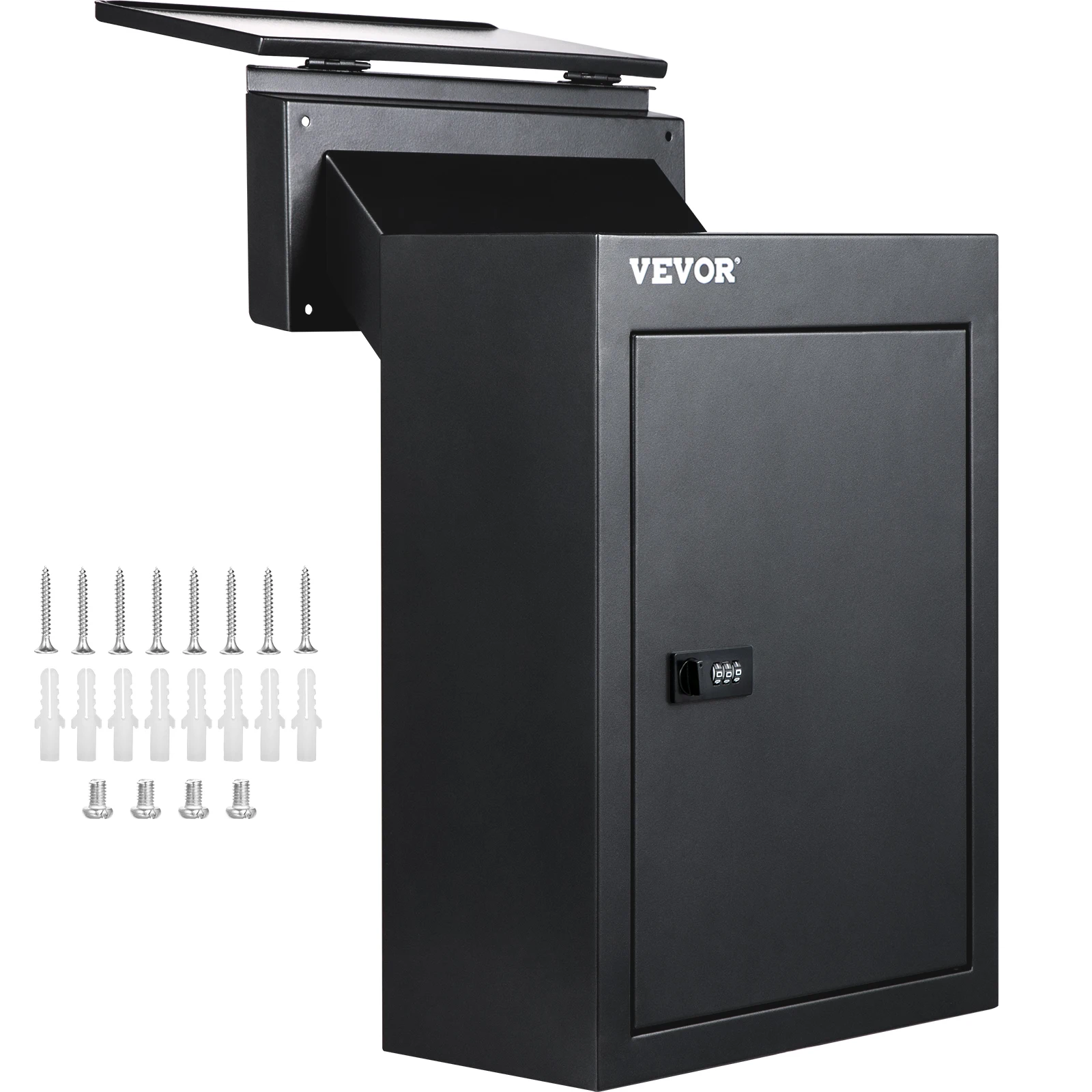 VEVOR-Outdoor-Wall-Drop-Box-Home-Wall-Mount-Mailbox-Waterproof-Drop-Box ...