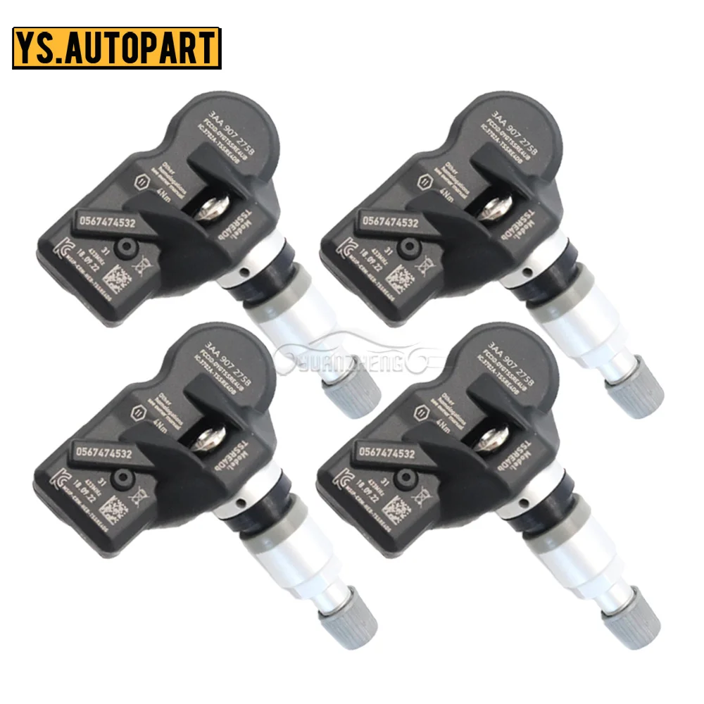 Car 3aa907275b Tpms Tire Air Pressure Sensor Monitor Systems Fit For ...