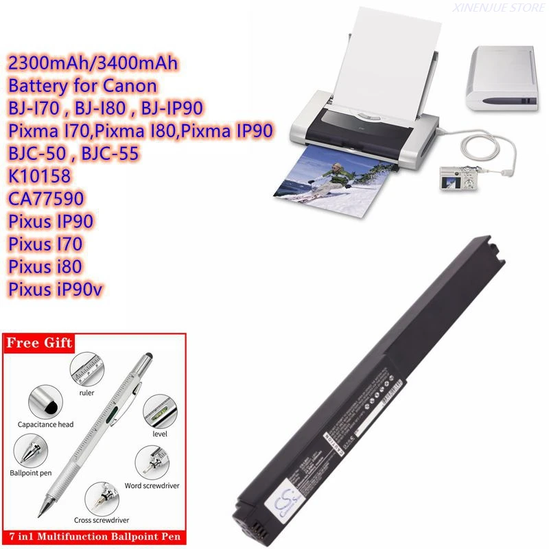 Printer-Battery-LB-51-for-Canon-BJ-I70-BJ-I80-BJ-IP90-Pixma-I70-I80 ...