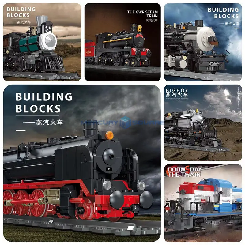 Doomsday-Train-Series-Steam-Locomotive-Model-59001-59006-High-Tech-Set ...
