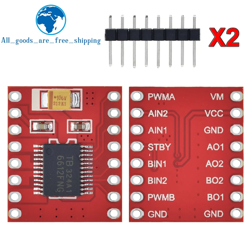 TZT-controlador-de-Motor-Dual-TB6612-1A-TB6612FNG-para-microcontrolador ...