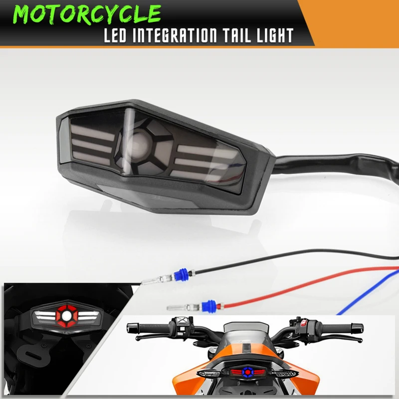 Motorcycle-Modification-Accessories-Integrated-LED-Tail-light-w-Turn ...