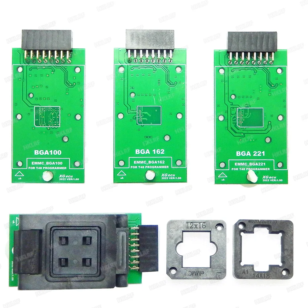 5in1-EMMC-BGA100-BGA162-BGA153-BGA169-BGA221-Adapter-For-XGecu-T48 ...